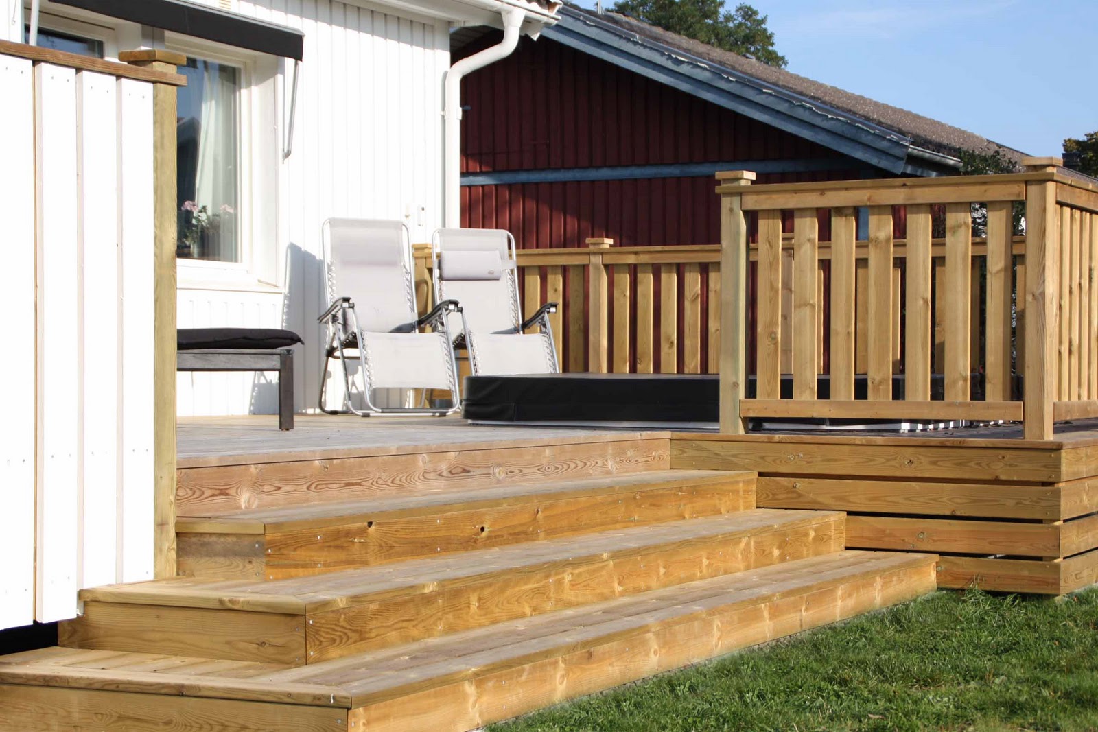 Fru B inspirerar: Sommarvärme på altanen...