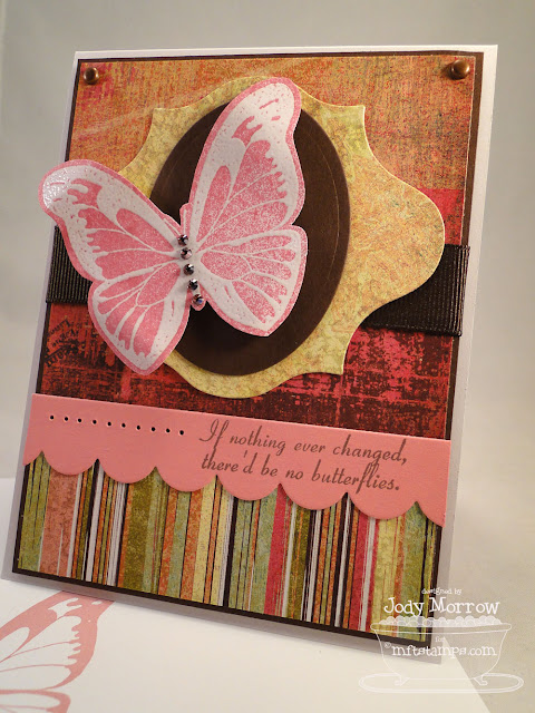 Confessions of a Ribbon Addict: Inspired by Butterflies