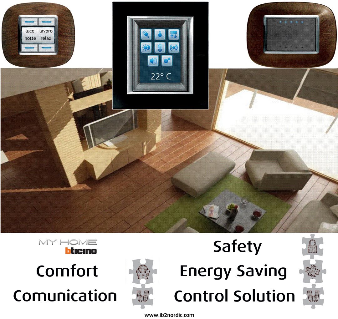 ib2Nordic: Bticino MY HOME