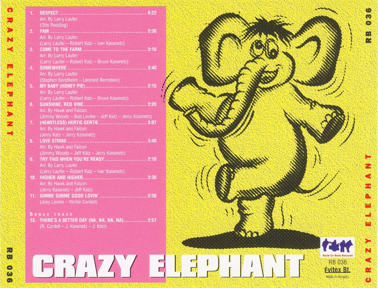 CUANDO LA MUSICA ES BUENA: Crazy Elephant- Crazy Elephant (1969)