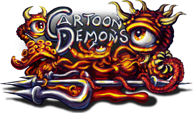 Cartoon Demons: My Arcade Game Collection