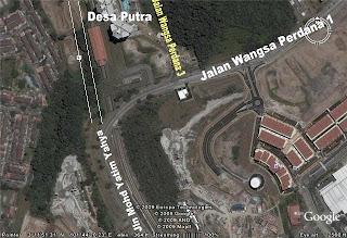 Desa Putra Condominium: Jln Wangsa Perdana 3? Jln Wangsa Perdana 1? Jln ...