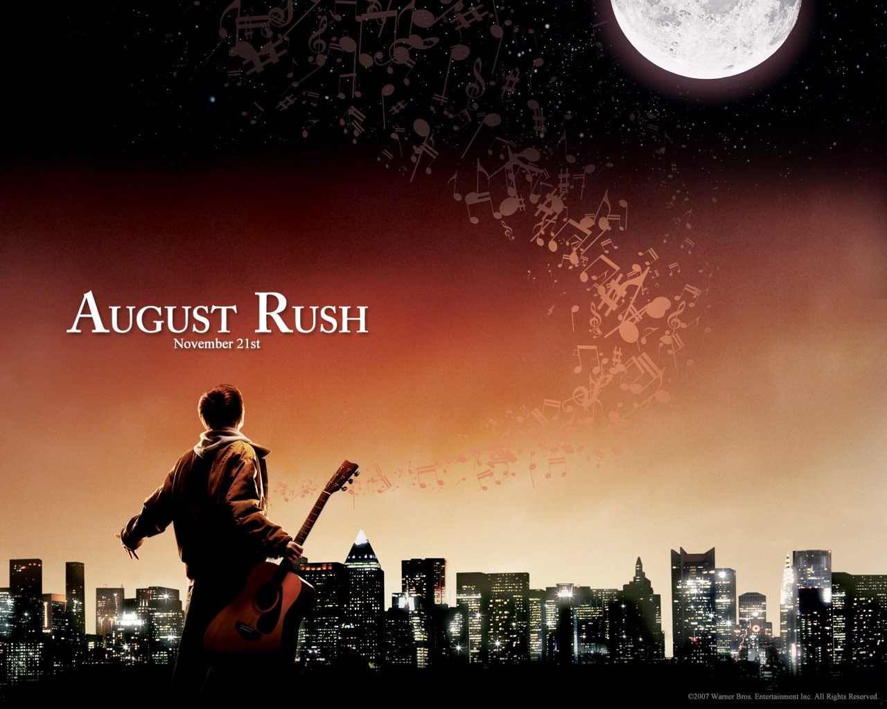CINE AL AIRE LIBRE: sabado 28 de agosto - August Rush ( El triunfo de ...