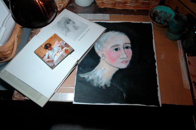 Portrait Mixed Media Art Tutorial