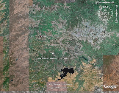 Ghongdi: Google Earth Images of Gadhinglaj!