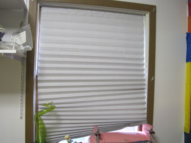 Rita's Sew Fun: Pleated paper window shades