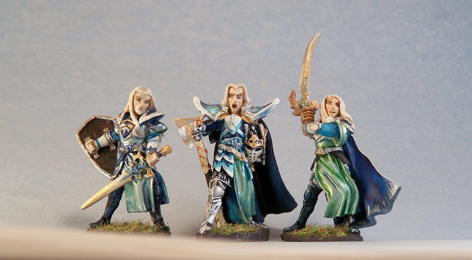 Anne Cooper Miniatures: Telemnar Elf Warrior, King of the High Elves ...