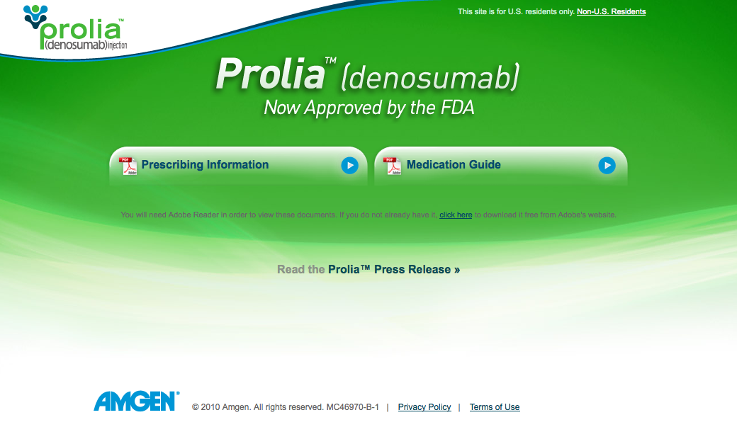 BrandInnovator: PROLIA now FDA-Approved: New Injectable Osteoporosis ...