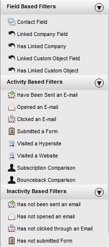 Eloqua Artisan: Powerful New Contact Filters