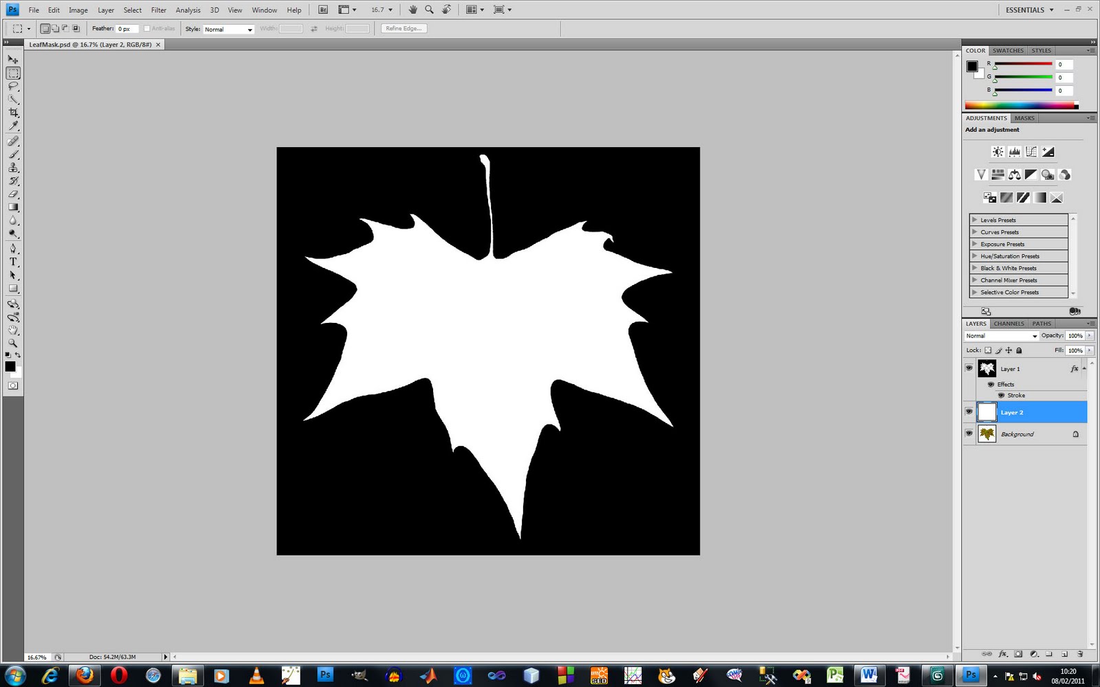 3D Modelling and animation: Making Leaves Using Mapping Techniques
