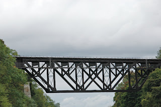Wino-Fred's Photo Blog: Upside Down Railway Bridge, Lockport, NY