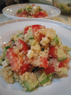 debesijos: Kuskusas su daržovėmis