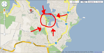 Bayview - Rowland Reserve: Bayview general information - maps