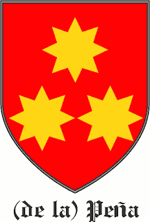 HOUSE OF DELA PENA: de la Pena [Castille] Coat of Arms / de la Pena ...