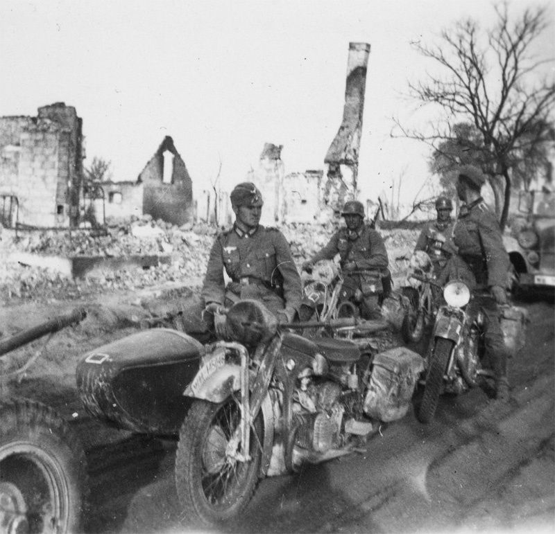 Belinfante-Indian-motorcycles: Unknown ww2 bikes and NSU