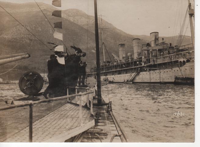 Belinfante-Indian-motorcycles: WW1 Unterseeboot U-35 old BUFA fotos