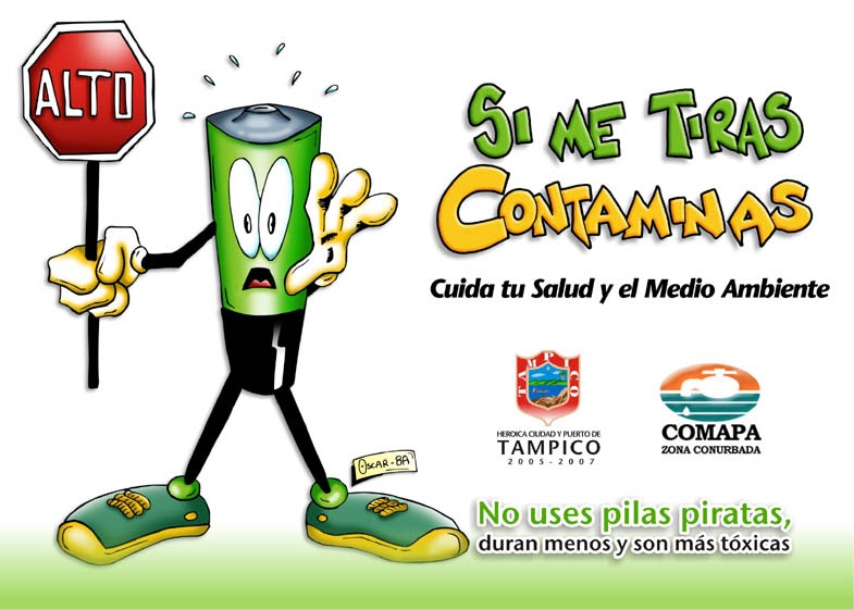 Medio Ambiente: Las Pilas y Su Contaminacion