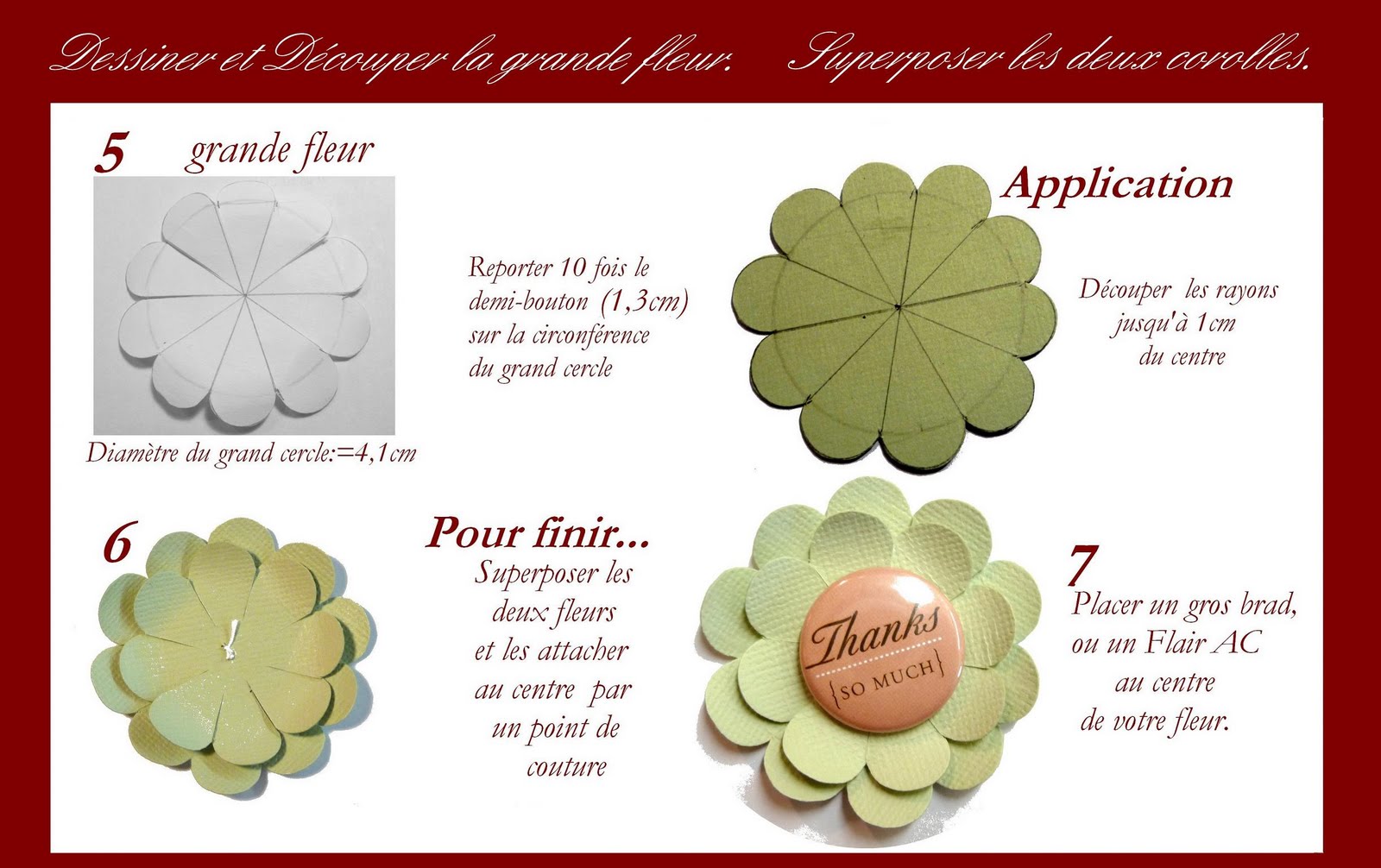 [Téléchargement Gratuit] Fleurs Geantes Patron De Fleur En Papier à ...