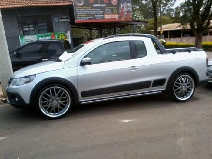 Saveiro com rodas aro 20"