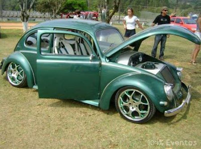 Belo fusca verde tunado