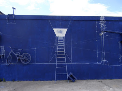 Awesome Blueprint Art Installation ~ AMAZING-ARTS