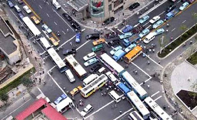 World's Most Worst Incomprehensible and Intersections Traffic Jams ...