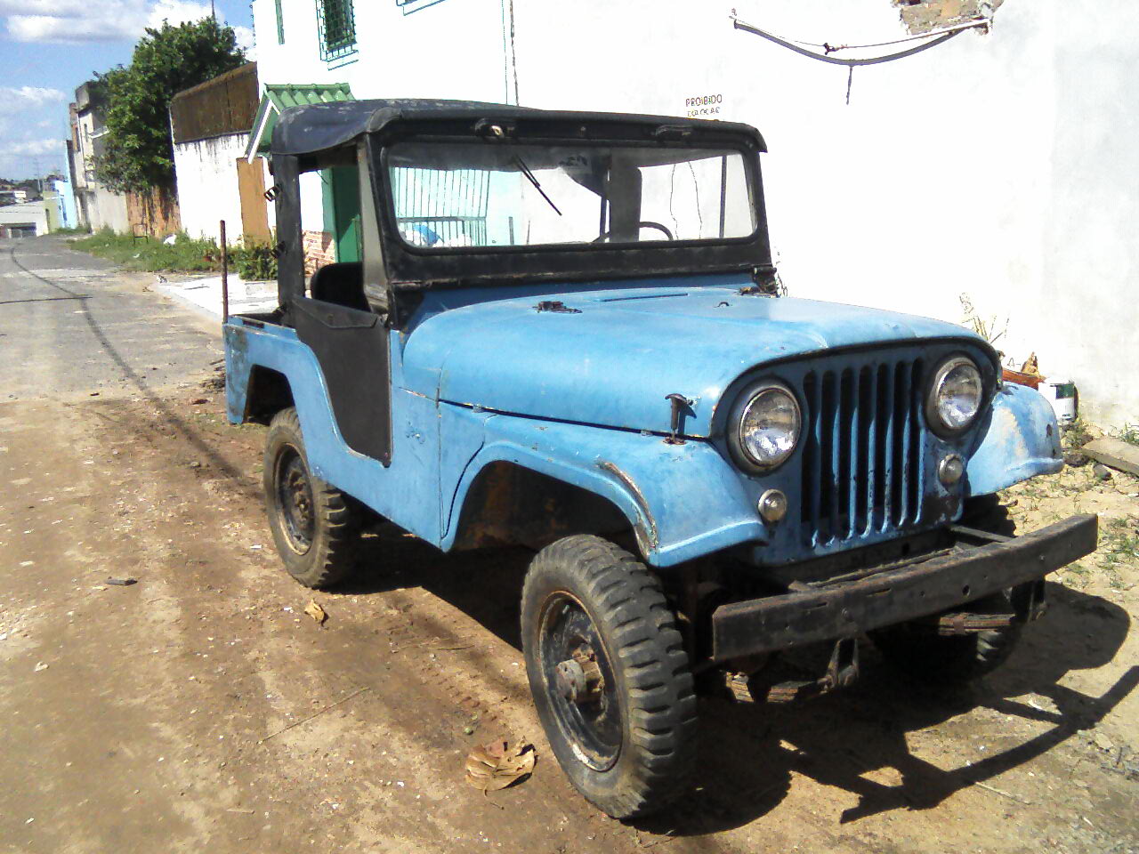 MANINHO SUSPENSÕES & ADAPTAÇÕES off roader: Reforma do jeep azul 1960 ...