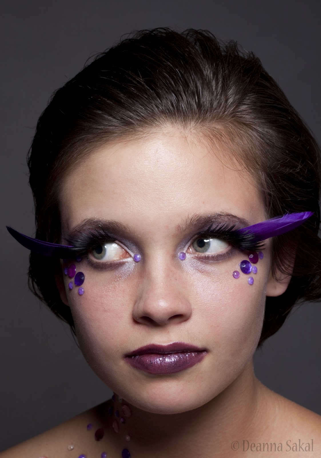 Black and White Color: Crazy Lashes