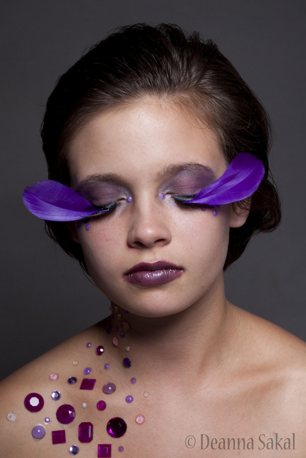 Black and White Color: Crazy Lashes