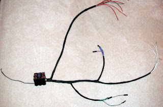 MG TD/TF series: MG TD Auxiliary fuse panel installation