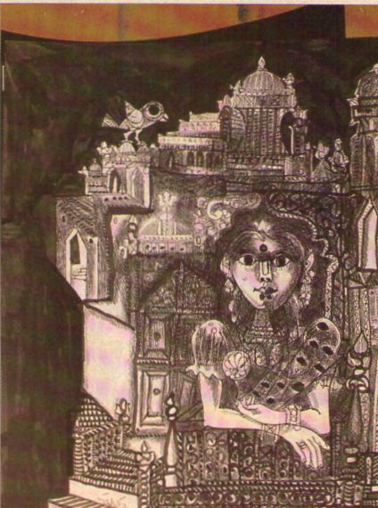 Lokabhiramam: Laxma Goud - Paintings