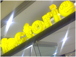 Yellow and Black: Factorie clothing store