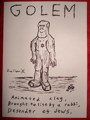 James Clayton's Monsterific Mythscape: Day LXIV - Golem