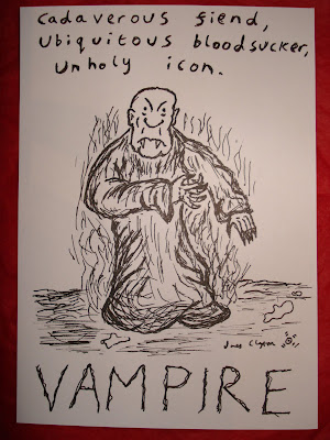 James Clayton's Monsterific Mythscape: Day XCII - Vampire