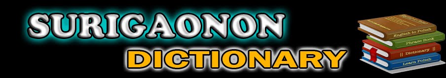 Surigaonon Dictionary