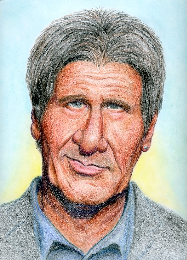Jerry of Shonan: Harrison Ford drawing