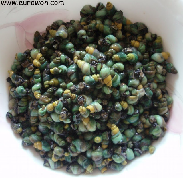 Sopa de caracolillos de río [Eurowon]