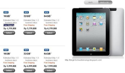 Berita Terkini: Daftar harga Apple iPad