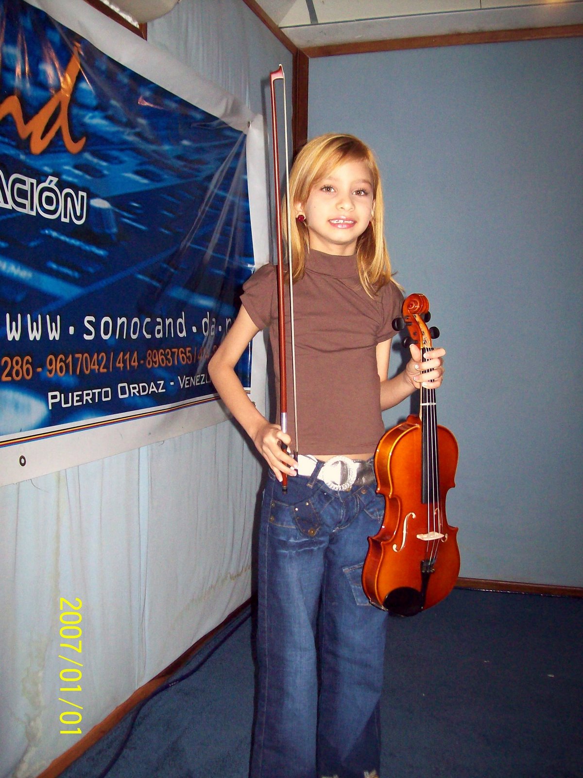 Talento Venezolano: Elisa Castillo, prodigiosa violinista venezolana