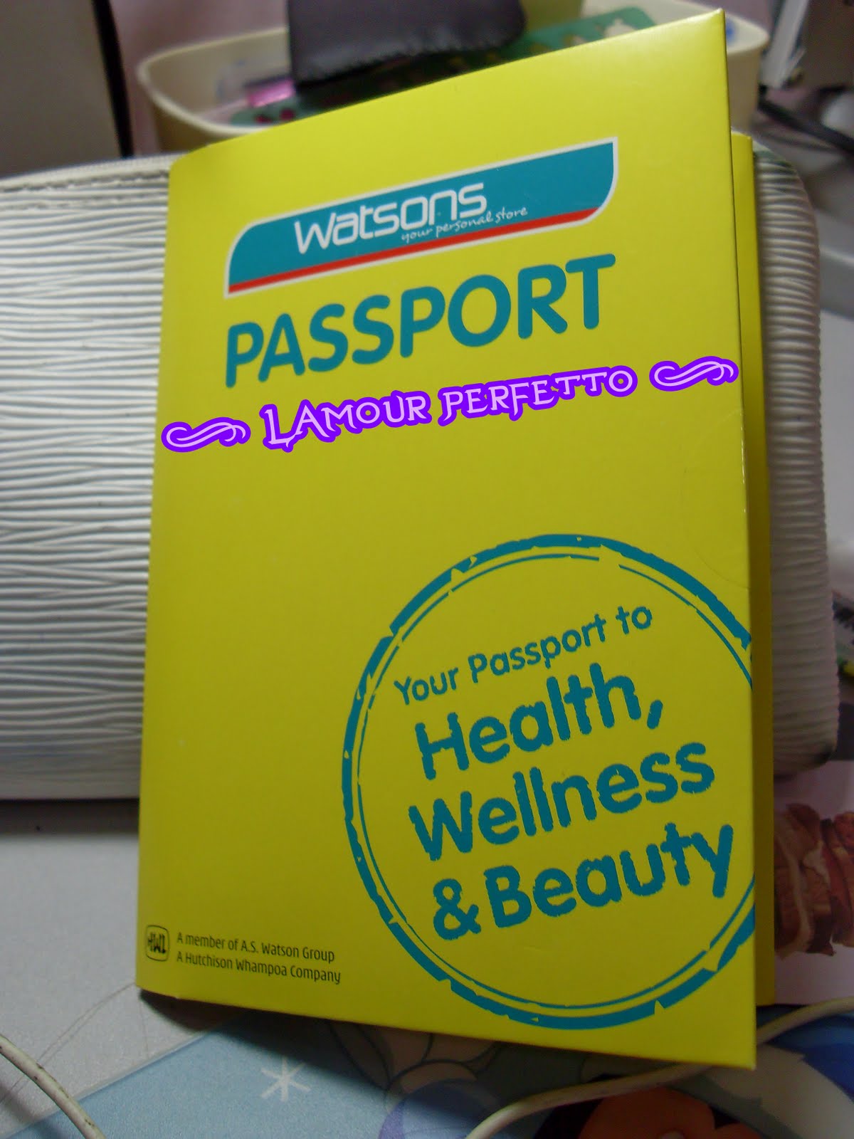 ~ L'amore Perfetto ~: Watsons VIP Membership Card