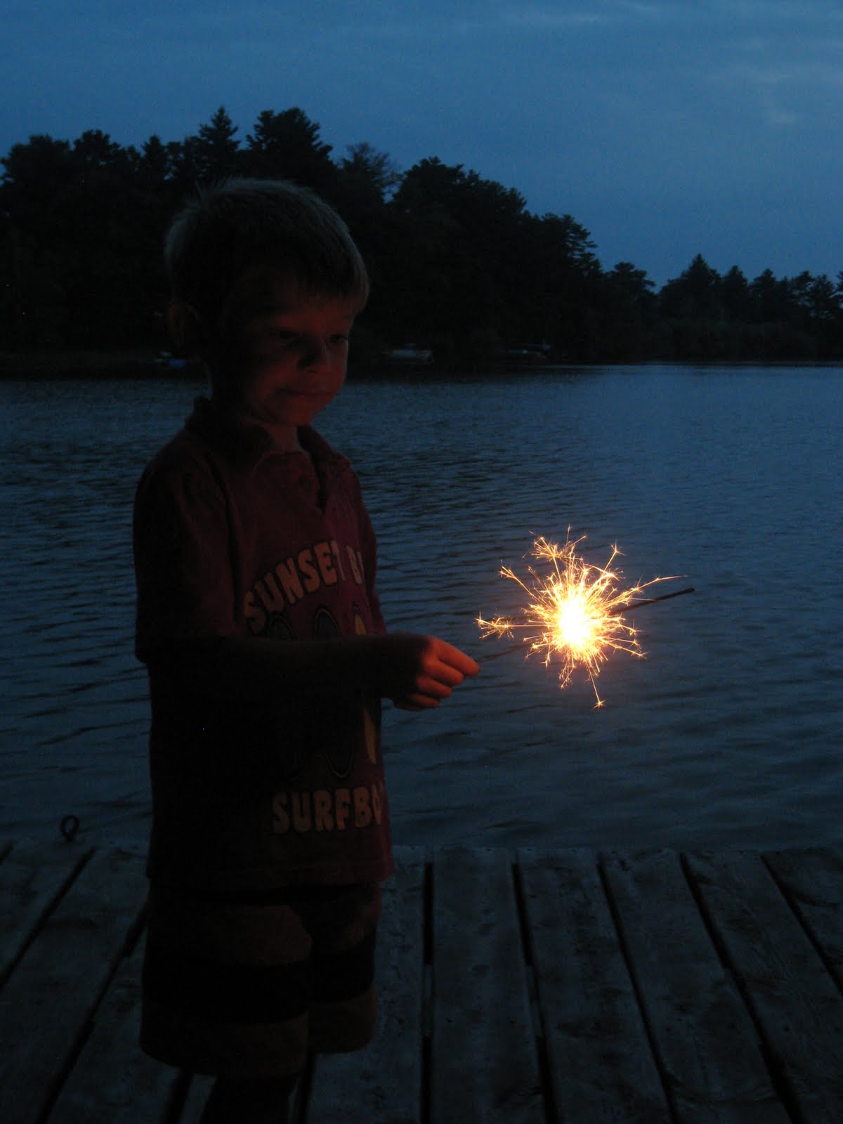 Danger & Adventure Around Every Corner: 4th of July: Lake Chetek, Wisconsin