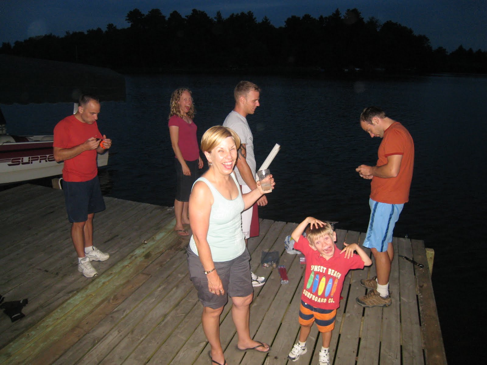 Danger & Adventure Around Every Corner: 4th of July: Lake Chetek, Wisconsin