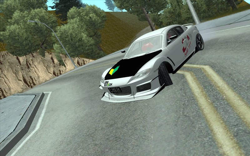 dzackART production: Mazda RX8 time attack JDM style