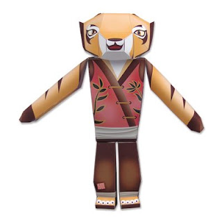 Personajes armables de papel - Imagui