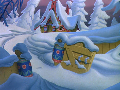 Animation Backgrounds: PETER AND THE WOLF (1946)