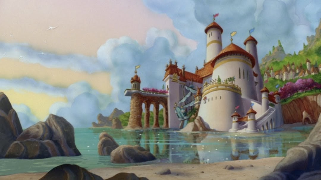 Animation Backgrounds: THE LITTLE MERMAID