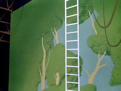 Animation Backgrounds: HIGH DIVING HARE (Warner Bros., 1948)