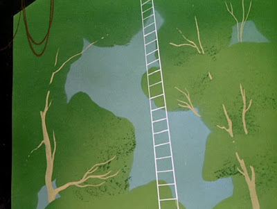 Animation Backgrounds: HIGH DIVING HARE (Warner Bros., 1948)