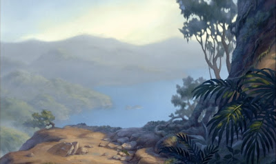 Animation Backgrounds: TARZAN (Disney, 1999)