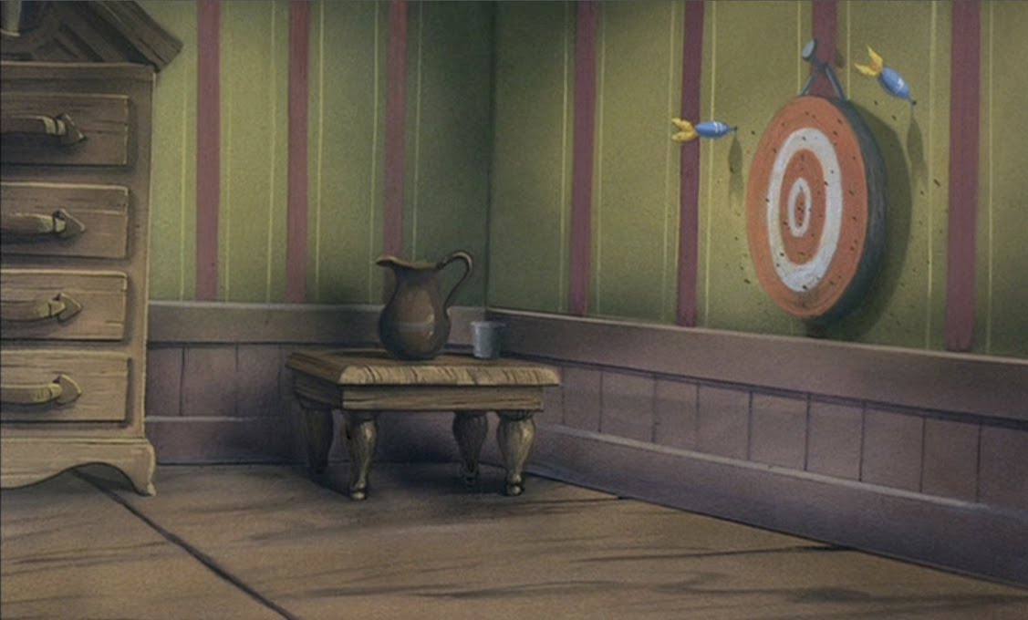 Animation Backgrounds: THE GREAT MOUSE DETECTIVE (1986)
